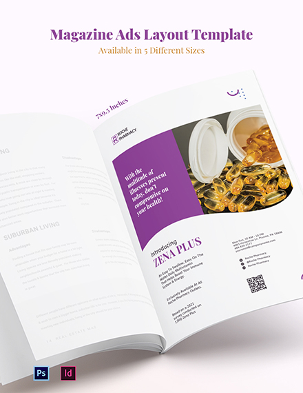 Medical Magazine Ads Template - InDesign, PSD | Template.net