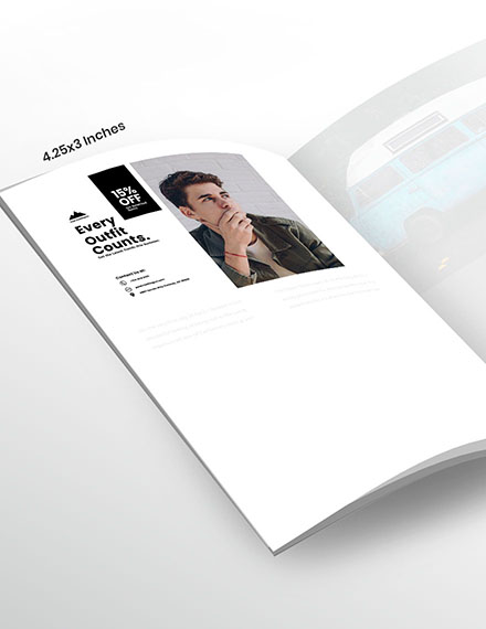 Men's Fashion Magazine Ad Template - PSD | InDesign