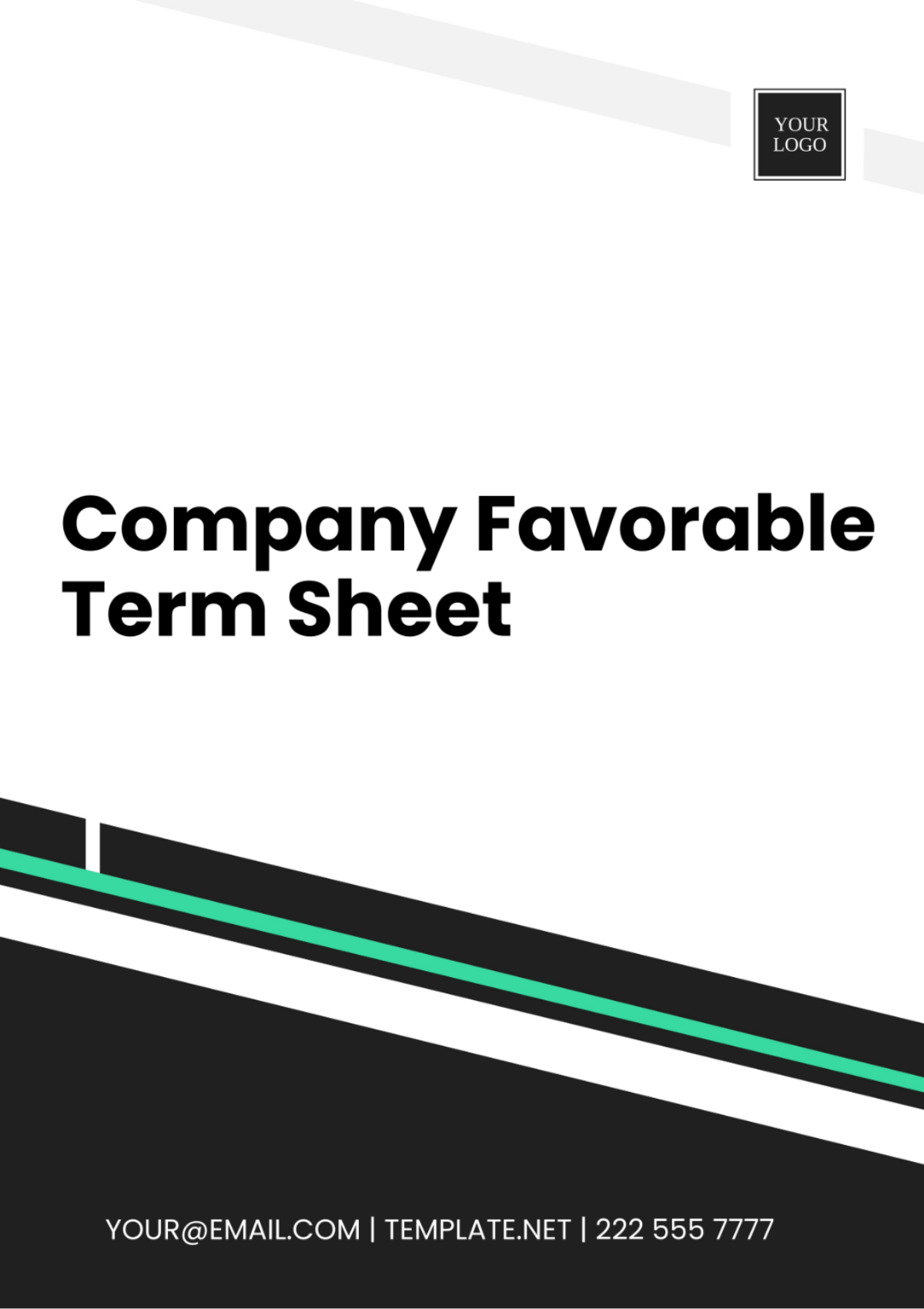 FREE Term Sheet Templates & Examples - Edit Online & Download ...