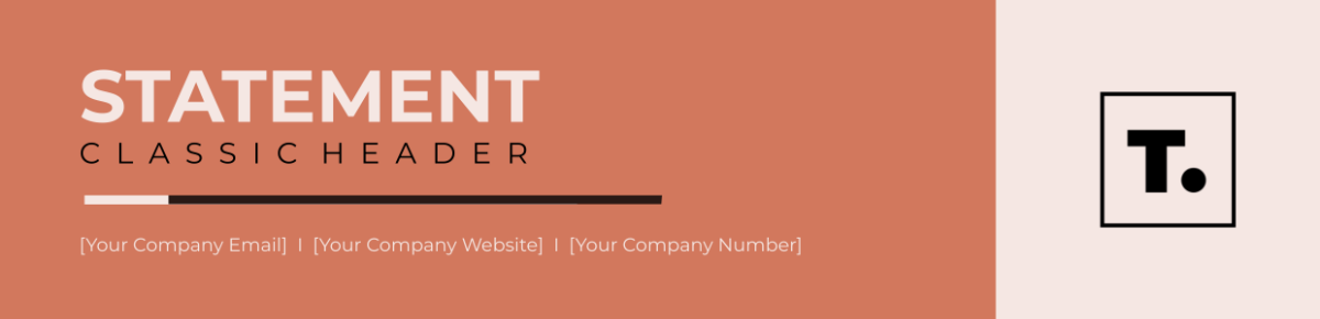 Statement Classic Header Template - Edit Online & Download Example ...