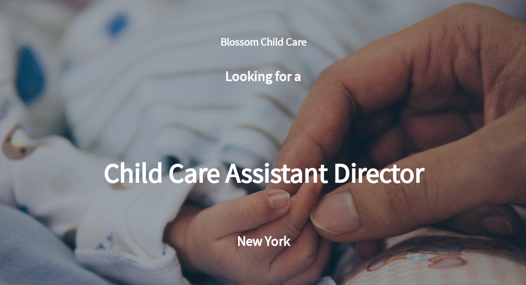 Preschool Assistant Director Job Description