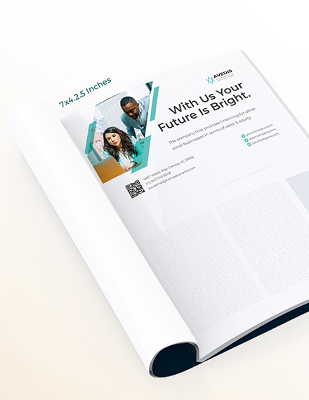 Modern Magazine Ads Template - InDesign, PSD | Template.net