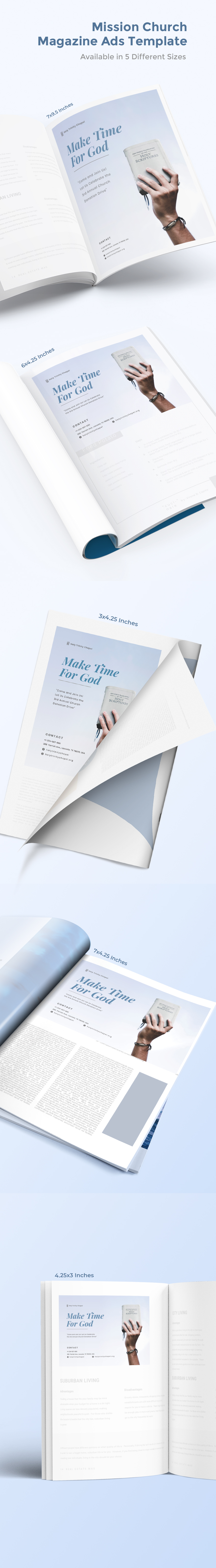 Free Simple Magazine Ads Template - InDesign, Word, Apple Pages ...