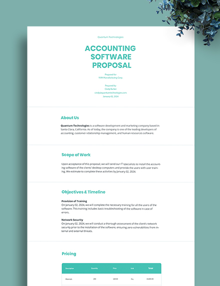 Free Sample Product Proposal Template - Google Docs, Word, Apple Pages ...