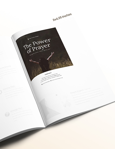 Prayer Church Magazine Ads Template - InDesign, PSD | Template.net