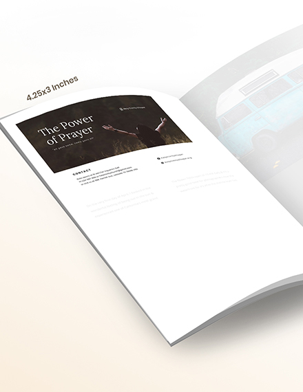 Prayer Church Magazine Ads Template - InDesign, PSD | Template.net