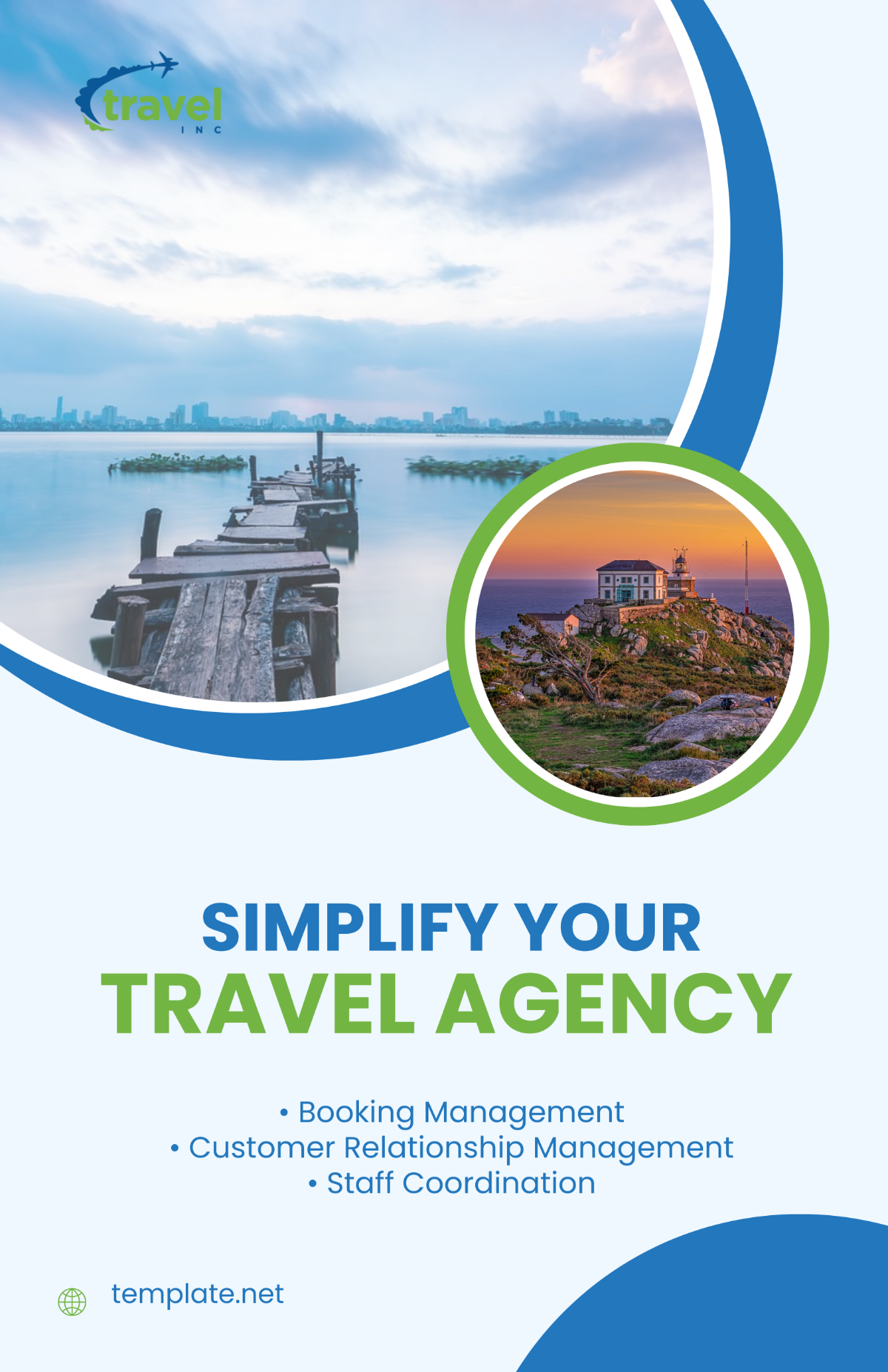 Travel Agency Administration Poster Template - Edit Online & Download ...