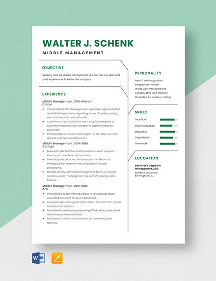 Free Facility Management Resume - Download in Word, Apple Pages ...