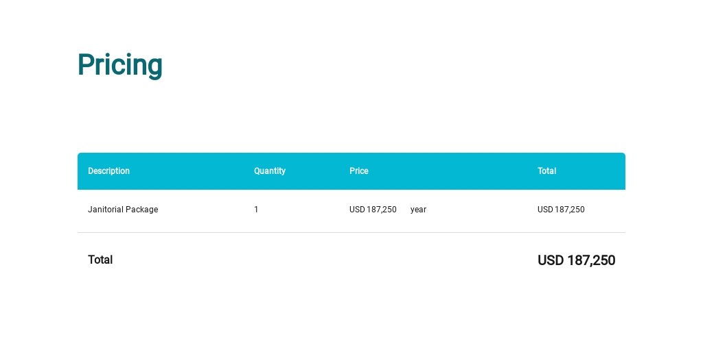 Formal Contract Proposal Template [Free PDF] - Word (DOC) | Apple (MAC ...