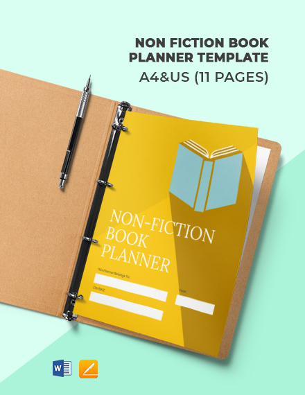 Free Basic Book Planner Template - Word, Apple Pages | Template.net