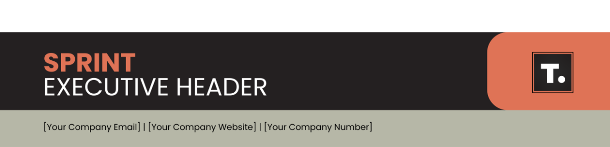 Sprint Executive Header Template - Edit Online & Download Example ...