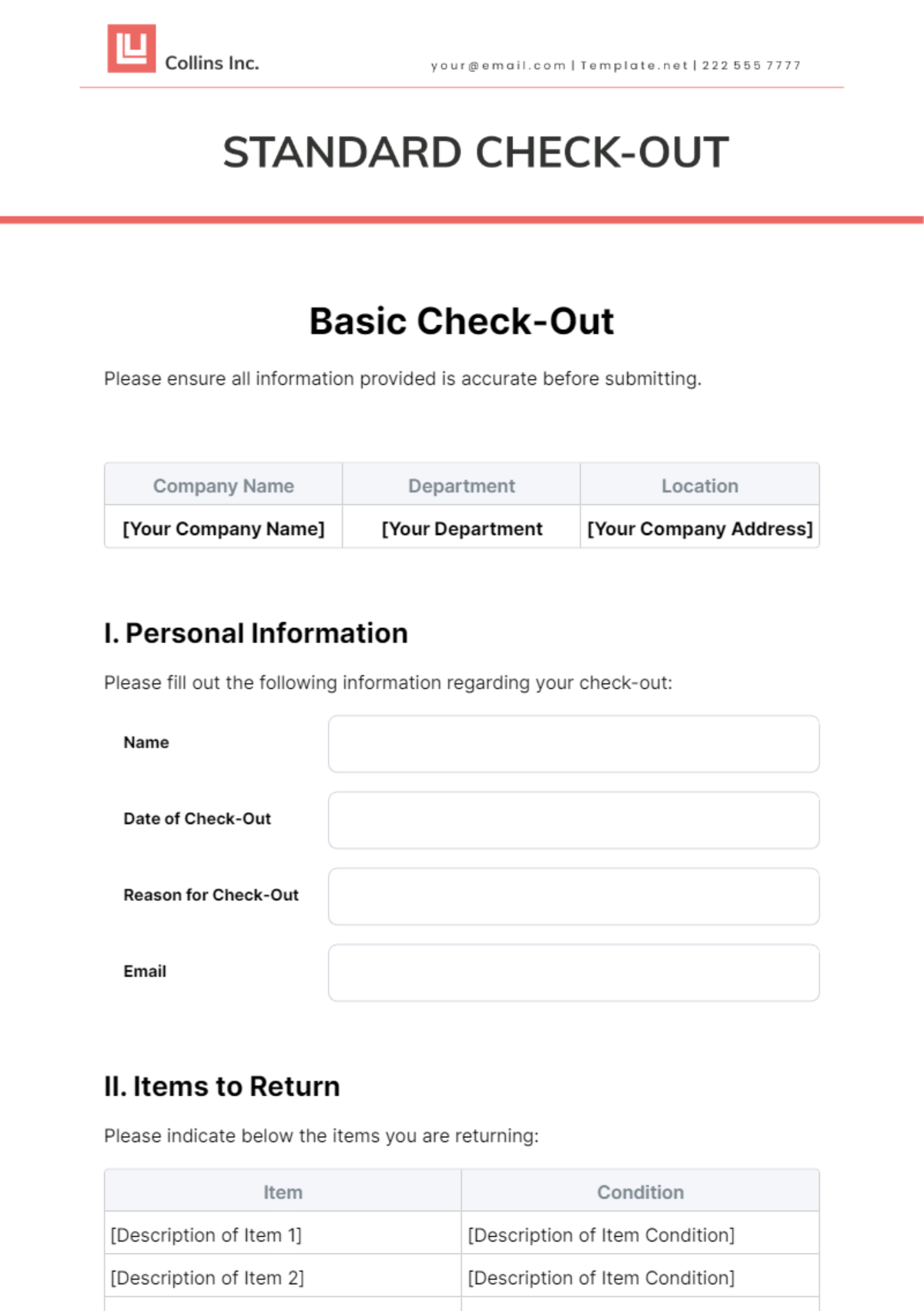 Page 9 Free Templates & Examples - Edit Online & Download