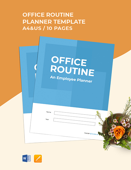 FREE Sample Book Planner Template - Word (DOC) | Apple (MAC) Pages