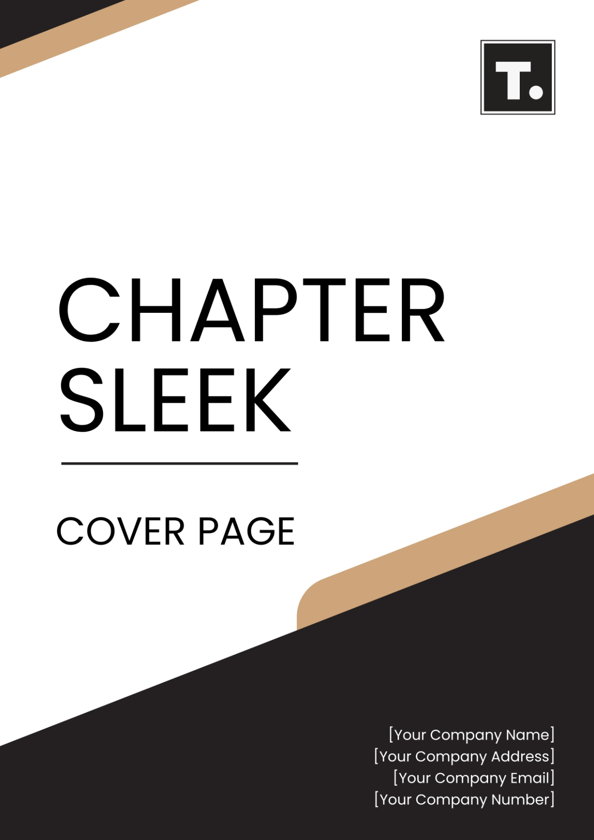 Chapter Sleek Cover Page Template - Edit Online & Download Example ...