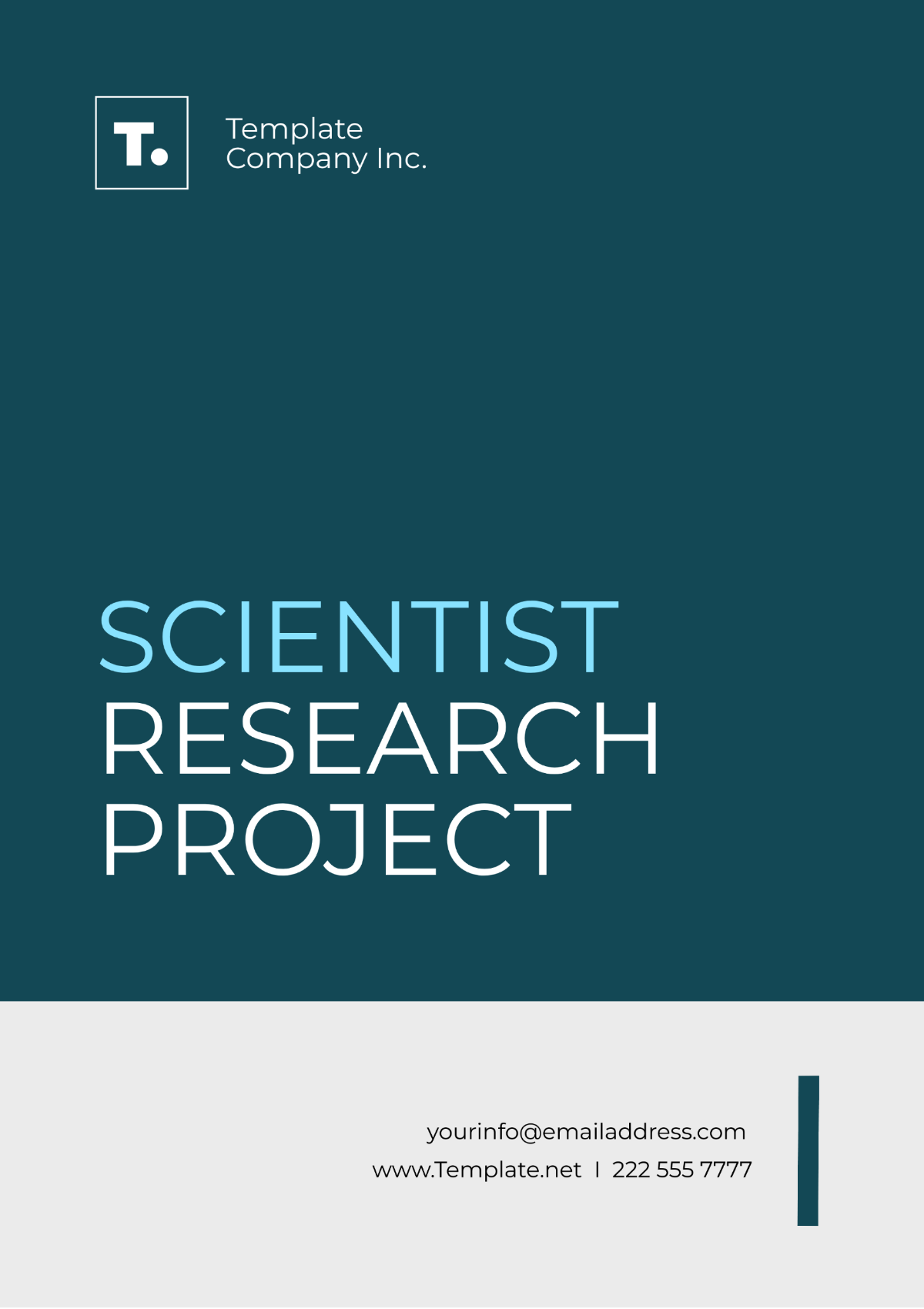 Scientist Research Project Template - Edit Online & Download Example ...