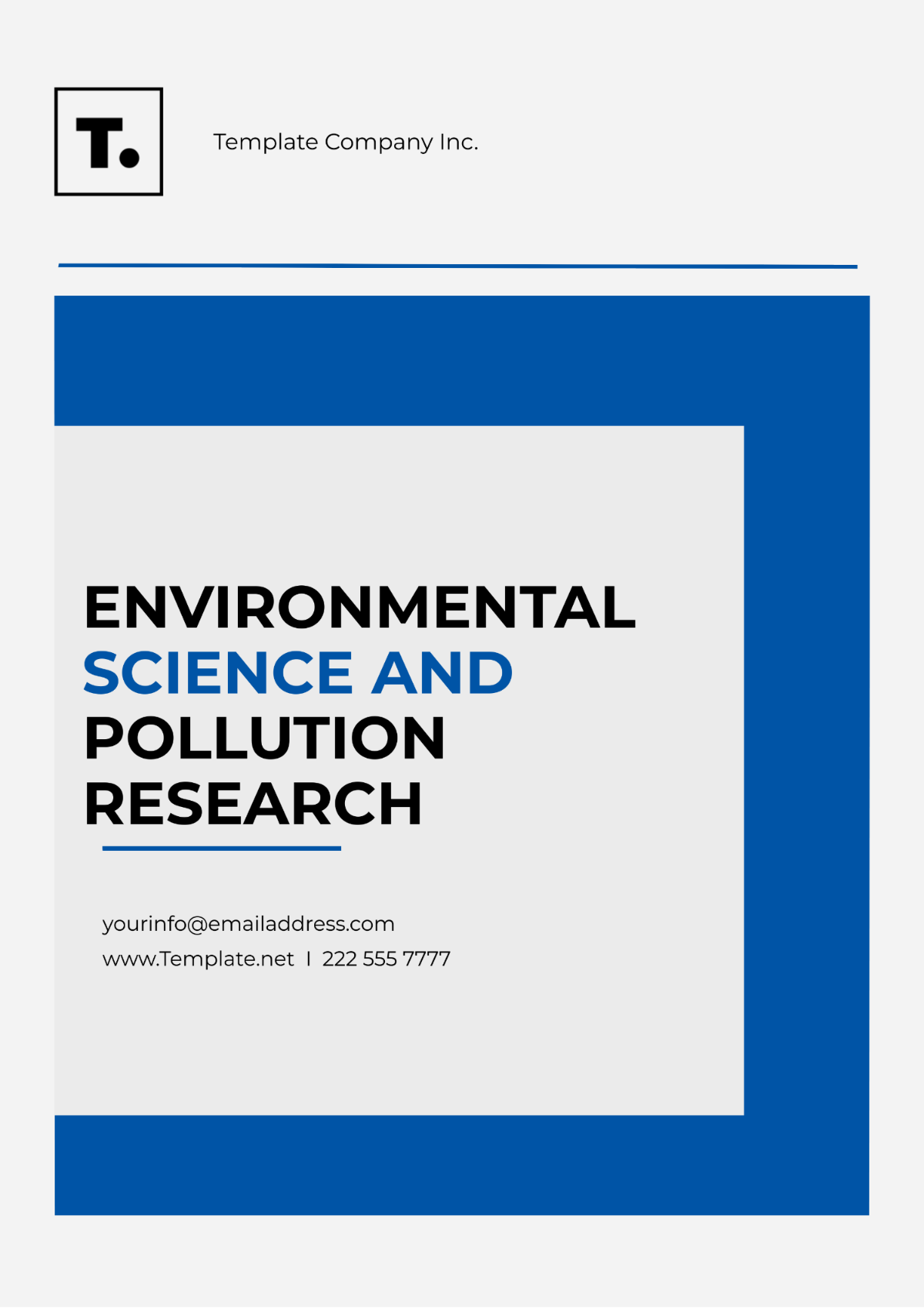 Environmental Science and Pollution Research Template - Edit Online ...