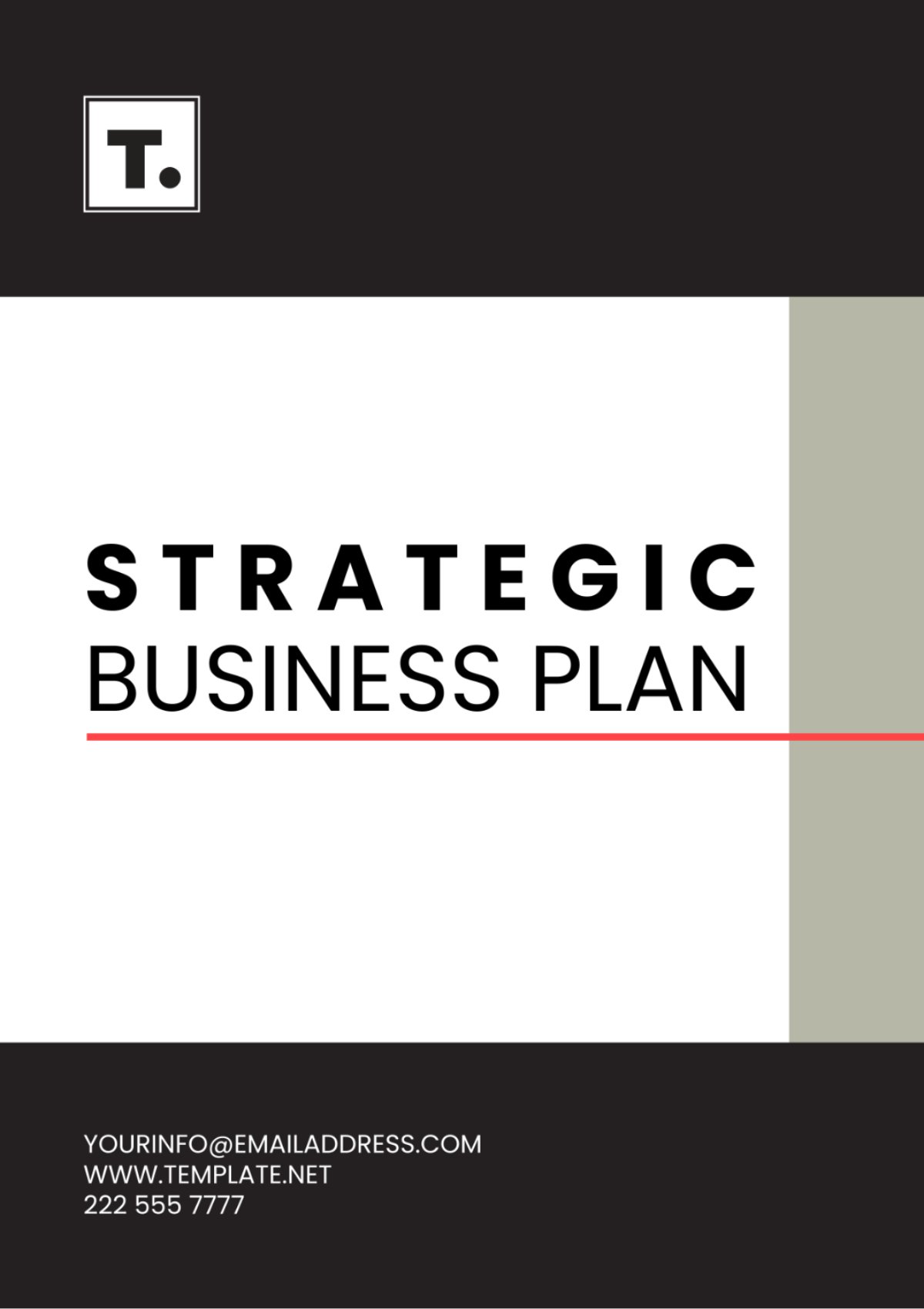 Strategic Business Plan Template - Edit Online & Download Example ...