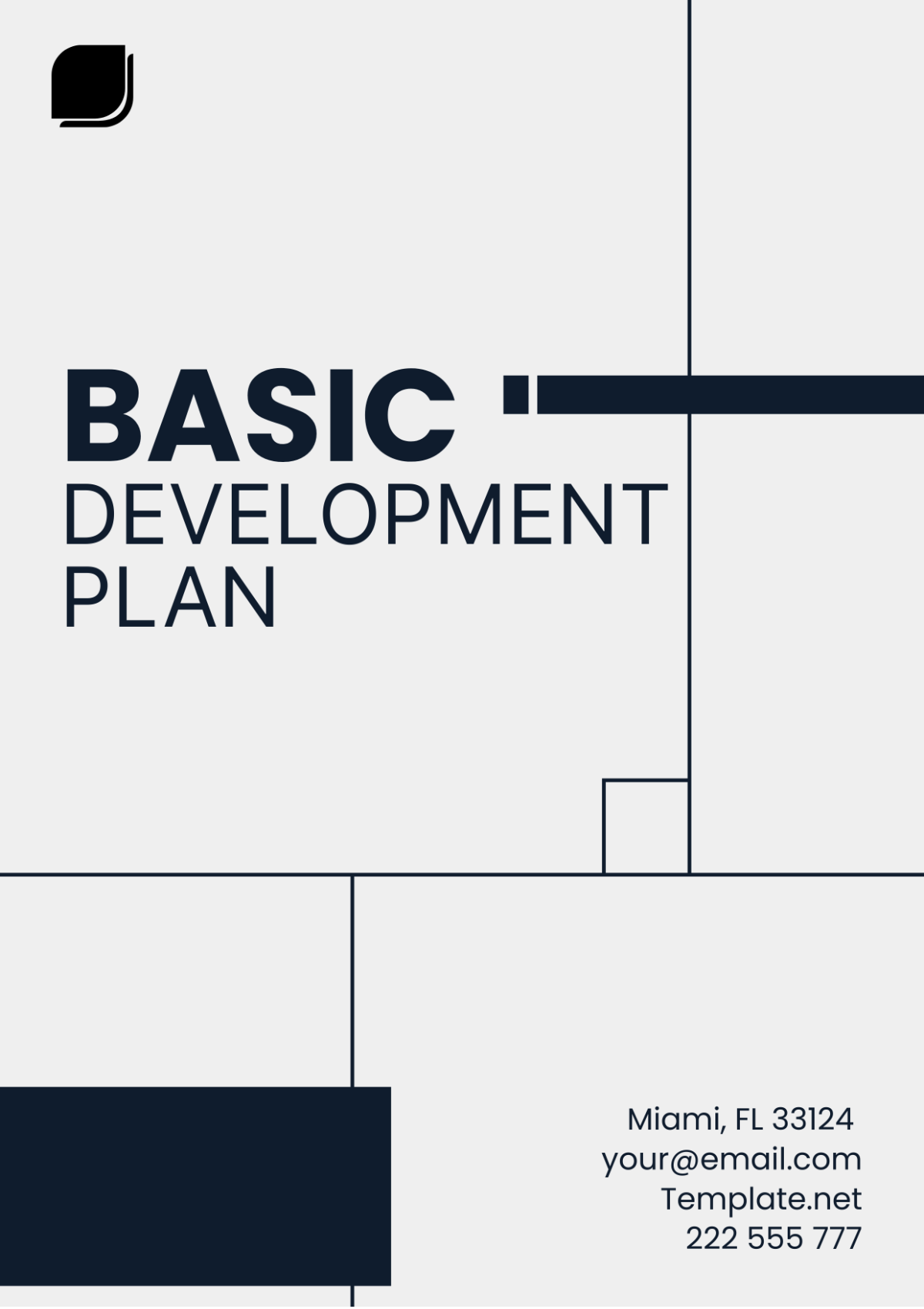 Basic Development Plan Template - Edit Online & Download Example ...