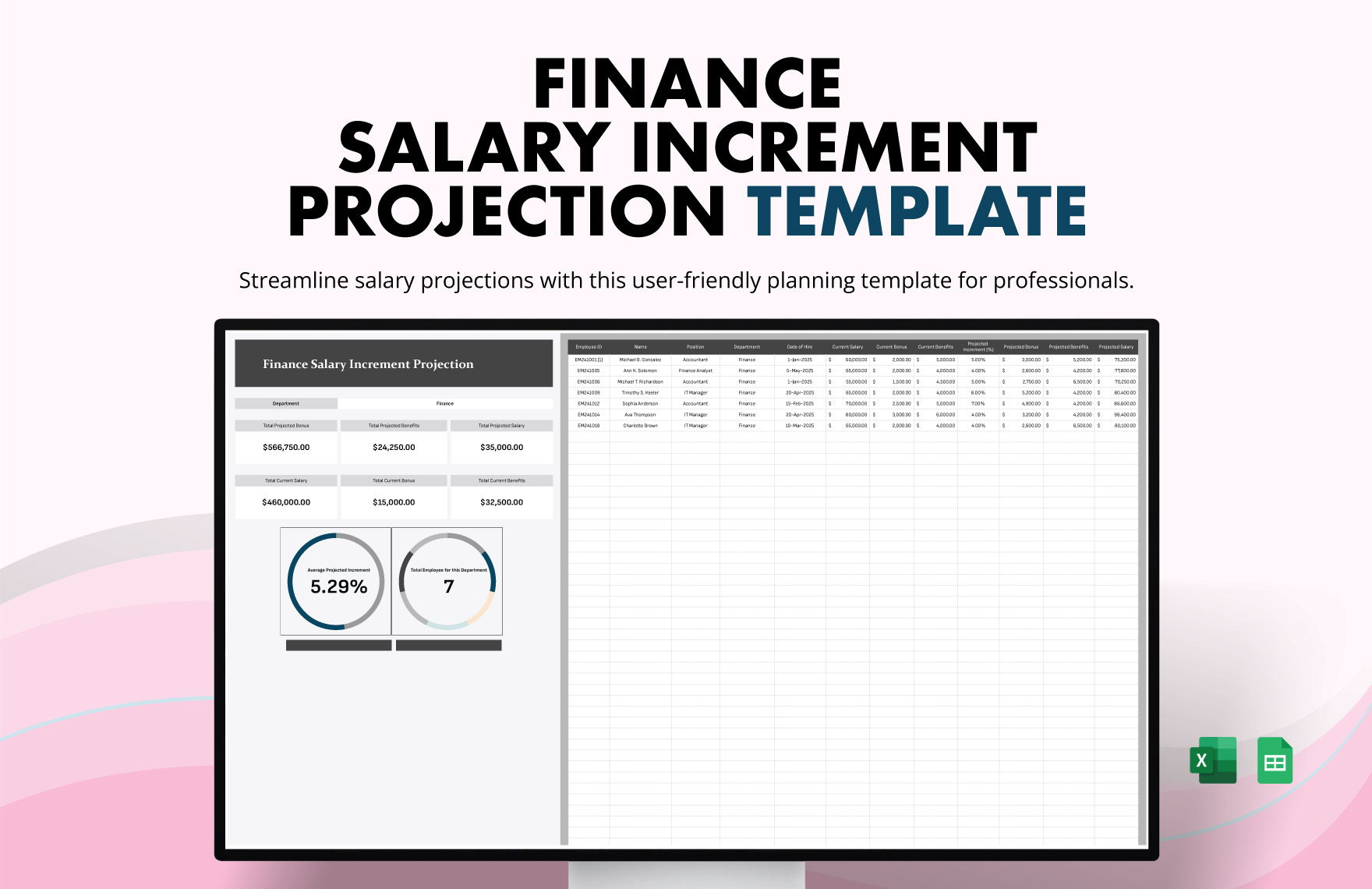 Editable Salary Templates In Excel To Download