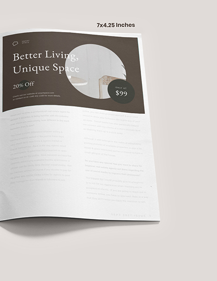 Layout Interior Design Magazine Ads Template - InDesign, PSD | Template.net