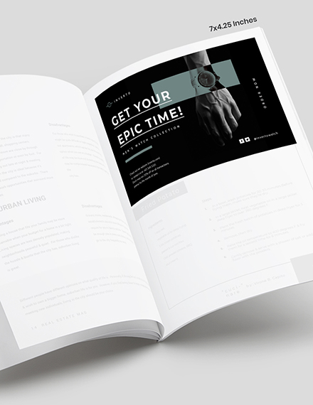 Men's Magazine Ads Template - InDesign, PSD | Template.net