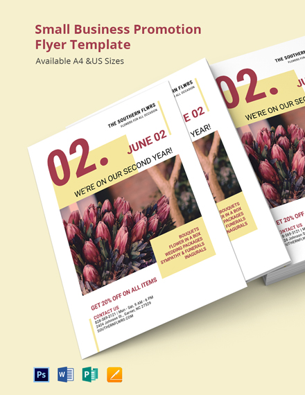 Small Business Consulting Flyer Template - Google Docs, Illustrator ...