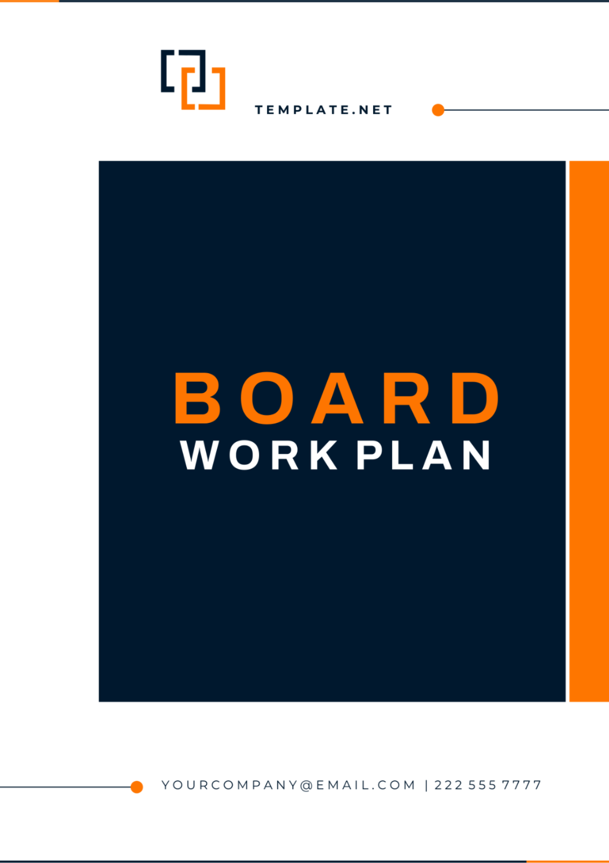 Board Work Plan Template - Edit Online & Download Example | Template.net