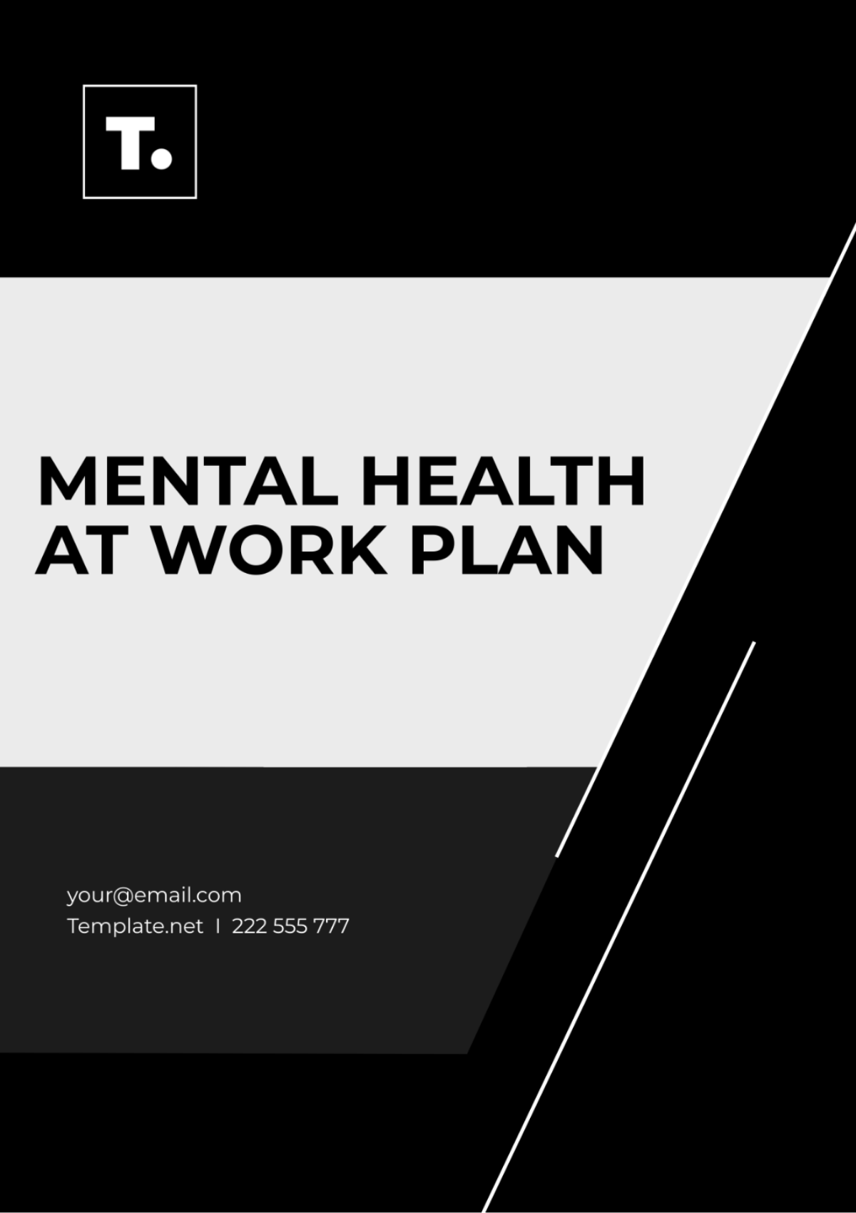Mental Health At Work Plan Template - Edit Online & Download Example ...