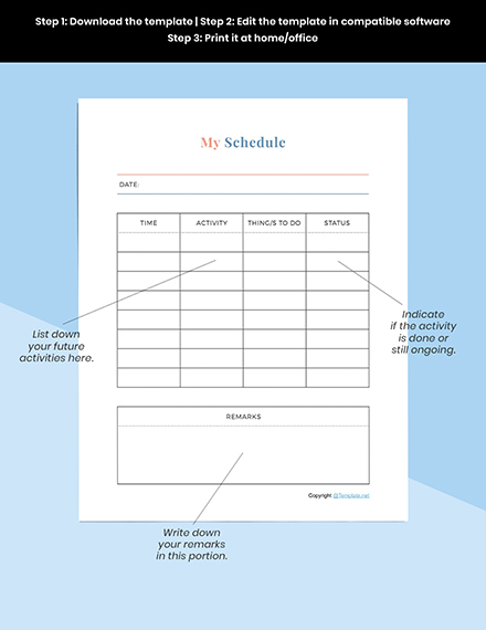 Editable Journal Planner Template - Word, Apple Pages | Template.net