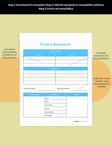 FREE Editable Sales Planner Template - Word (DOC) | Apple (MAC) Pages