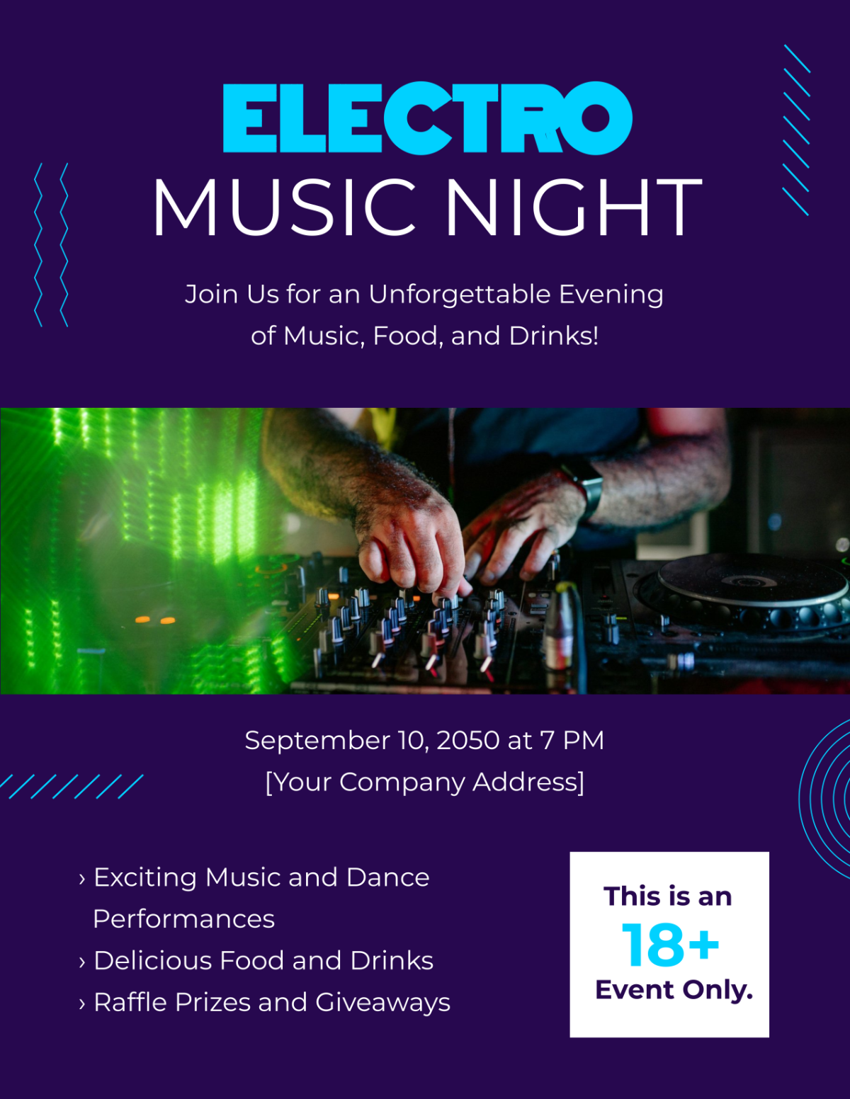 Event Advertisement Flyer Template - Edit Online & Download Example ...