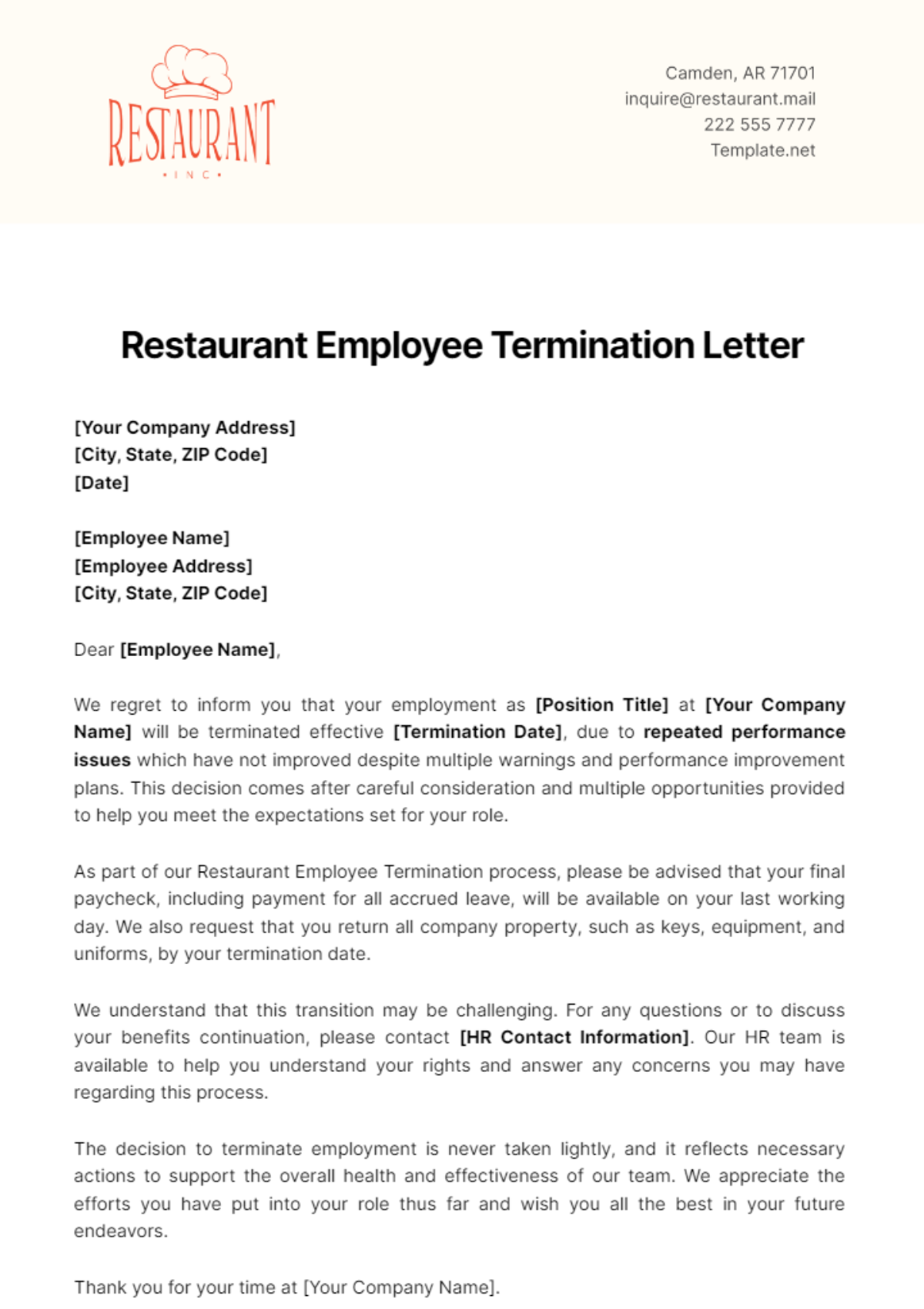 Page 4 FREE Letter Templates & Examples - Edit Online & Download