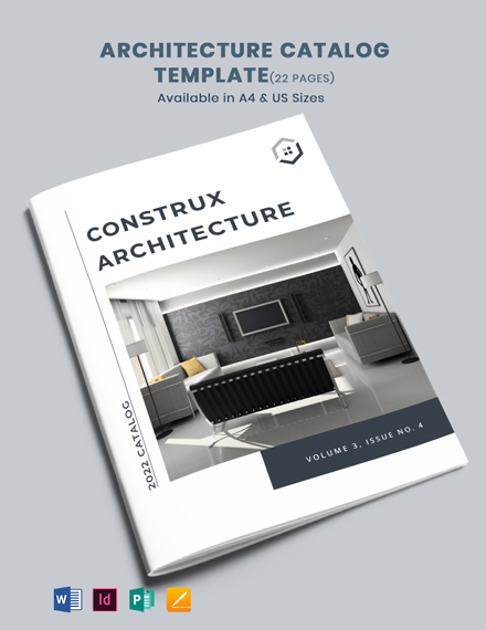 Architecture Magazine Template - PSD | InDesign | Illustrator