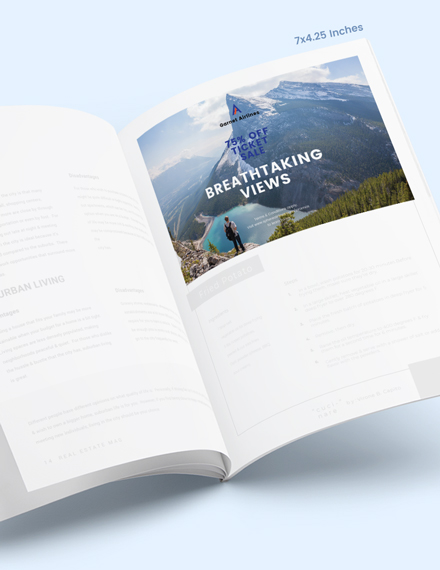Geographical Magazine Ads Template - InDesign, Word, Apple Pages, PSD ...