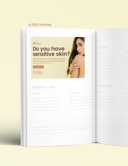 Health Care Magazine Ads Template - InDesign, Word, Apple Pages, PSD ...