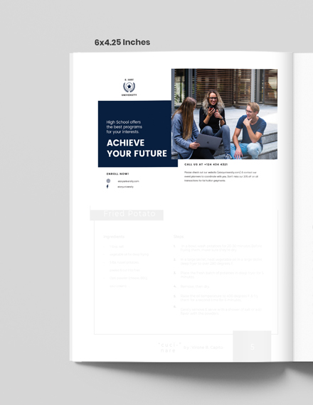 High School Magazine Ads Template - InDesign, Word, Apple Pages, PSD ...