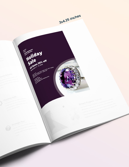 Holiday Sale Magazine Ads Template - InDesign, Word, Apple Pages, PSD ...
