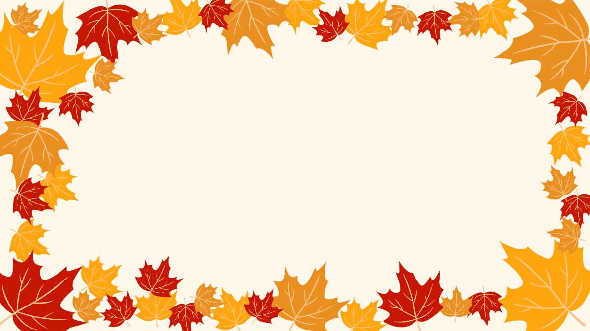 Autumn Leaves Fall Background - Edit Online & Download Example ...