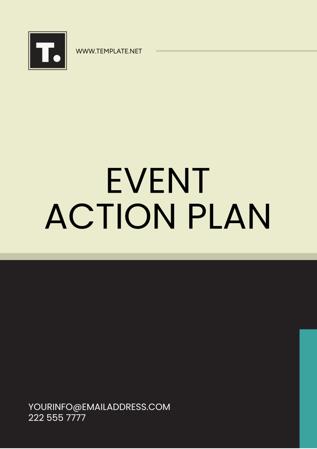 Event Action Plan Template - Edit Online & Download Example | Template.net