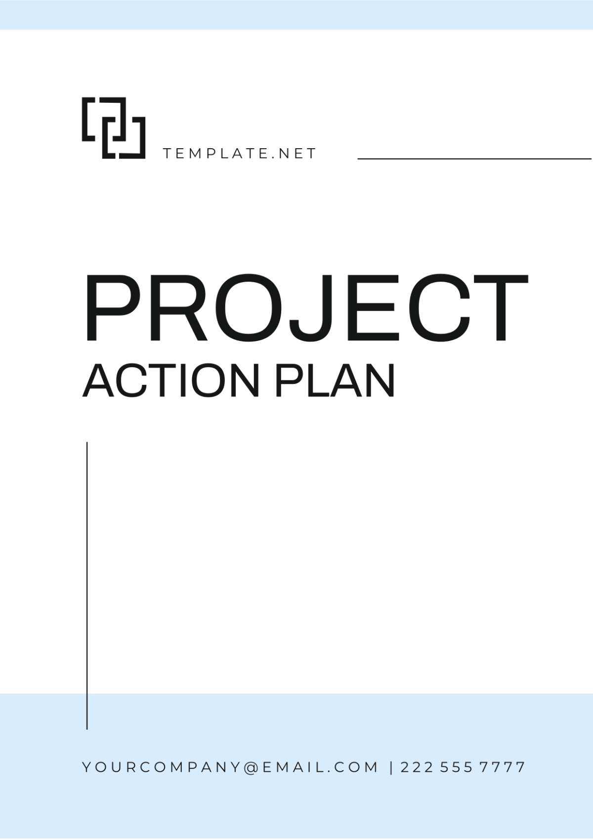 Project Action Plan Template - Edit Online & Download Example ...