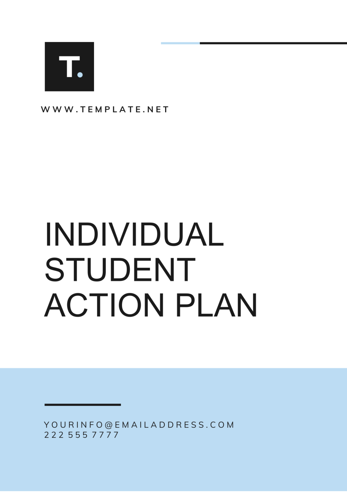 Individual Student Action Plan Template - Edit Online & Download ...
