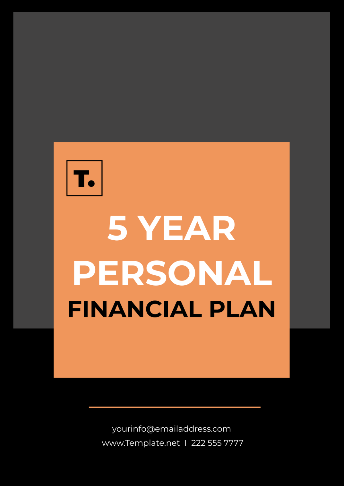 5 Year Personal Financial Plan Template - Edit Online & Download ...