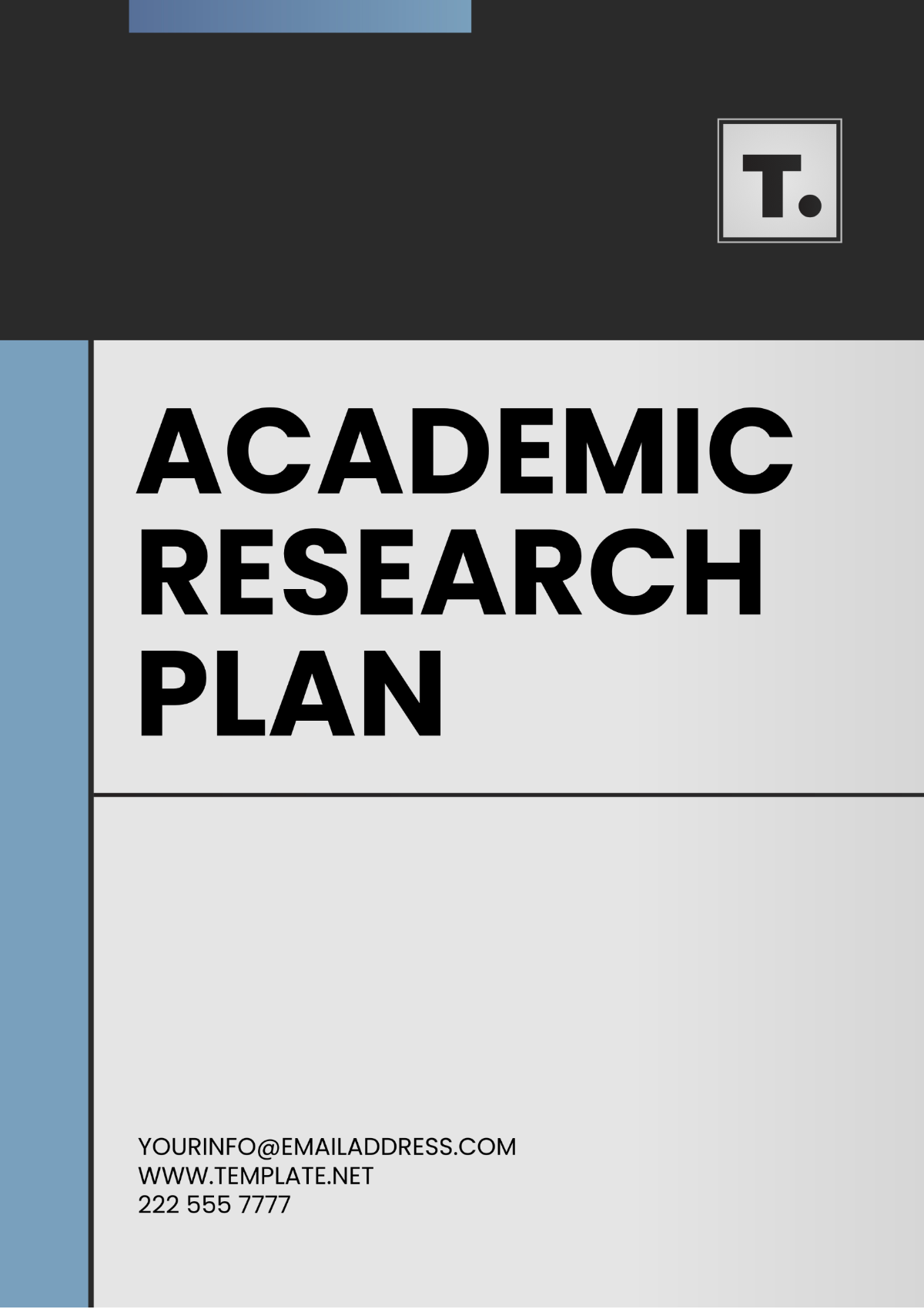 Academic Research Plan Template - Edit Online & Download Example | Template.net