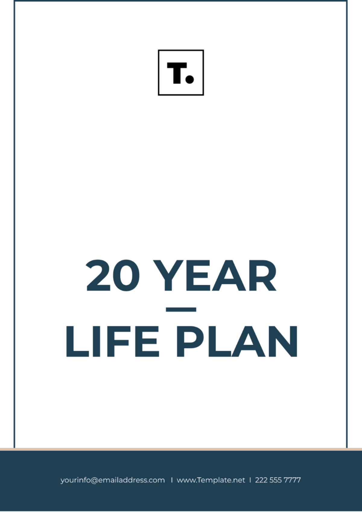 20 Year Life Plan Template - Edit Online & Download Example | Template.net