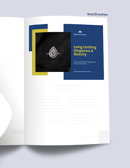 Free Sample Magazine Ads Template - InDesign, Word, Apple Pages ...