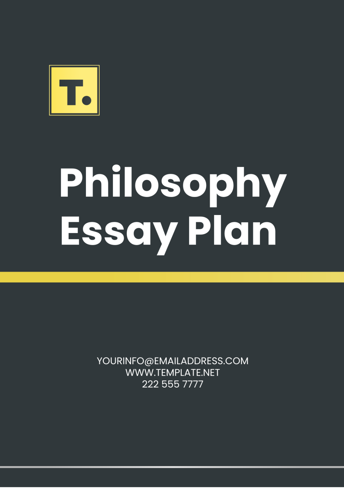 Philosophy Essay Plan Template - Edit Online & Download Example ... Philosophy Essay Plan Template - Edit Online & Download Example ...
