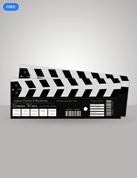 General Admission Ticket Template - Edit Online & Download Example ...
