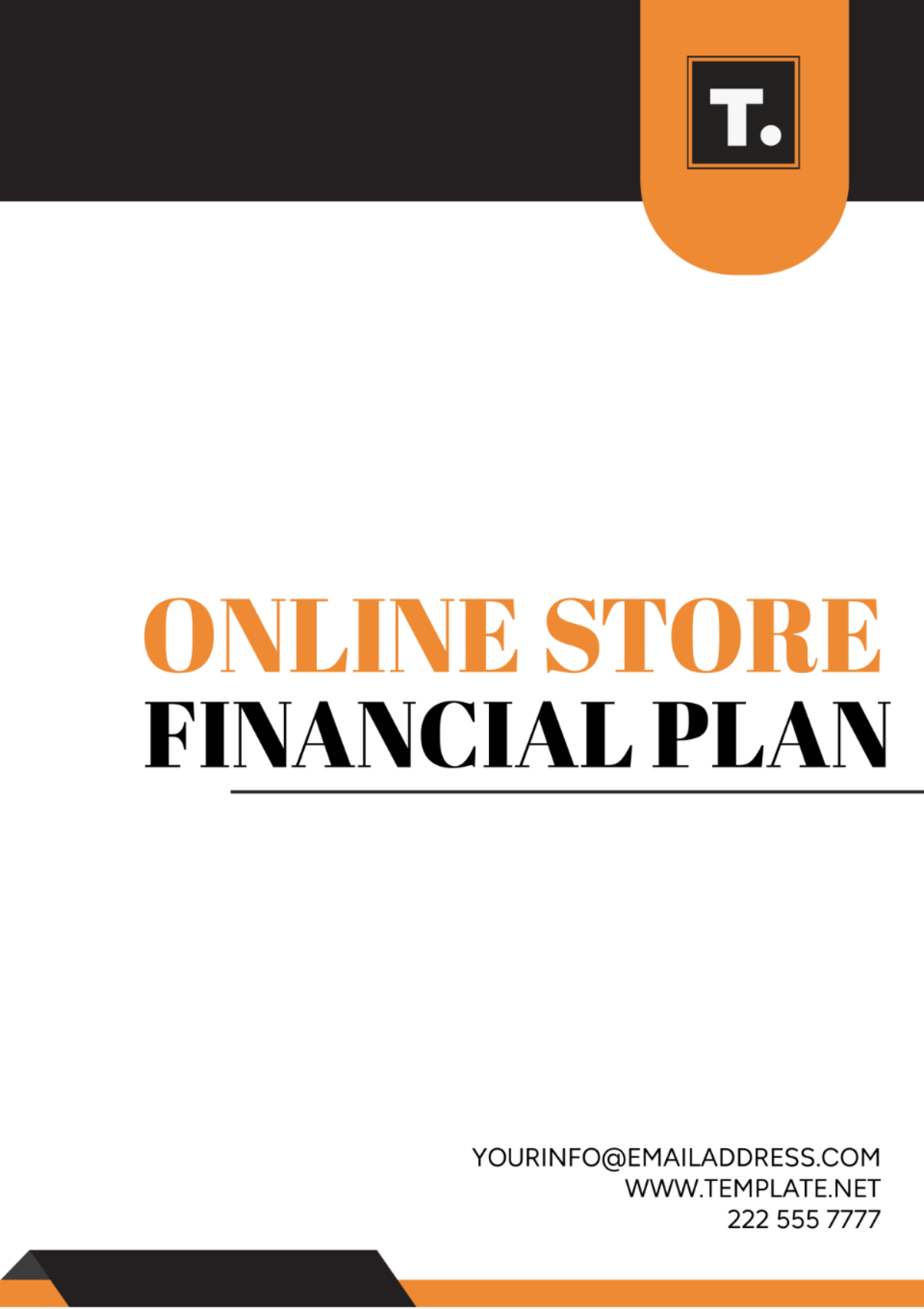 Online Store Financial Plan Template - Edit Online & Download Example ...