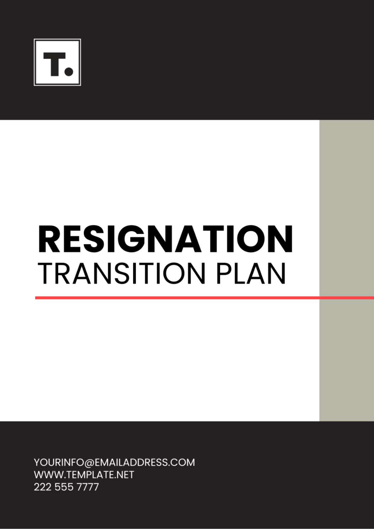 Resignation Transition Plan Template - Edit Online & Download Example ...