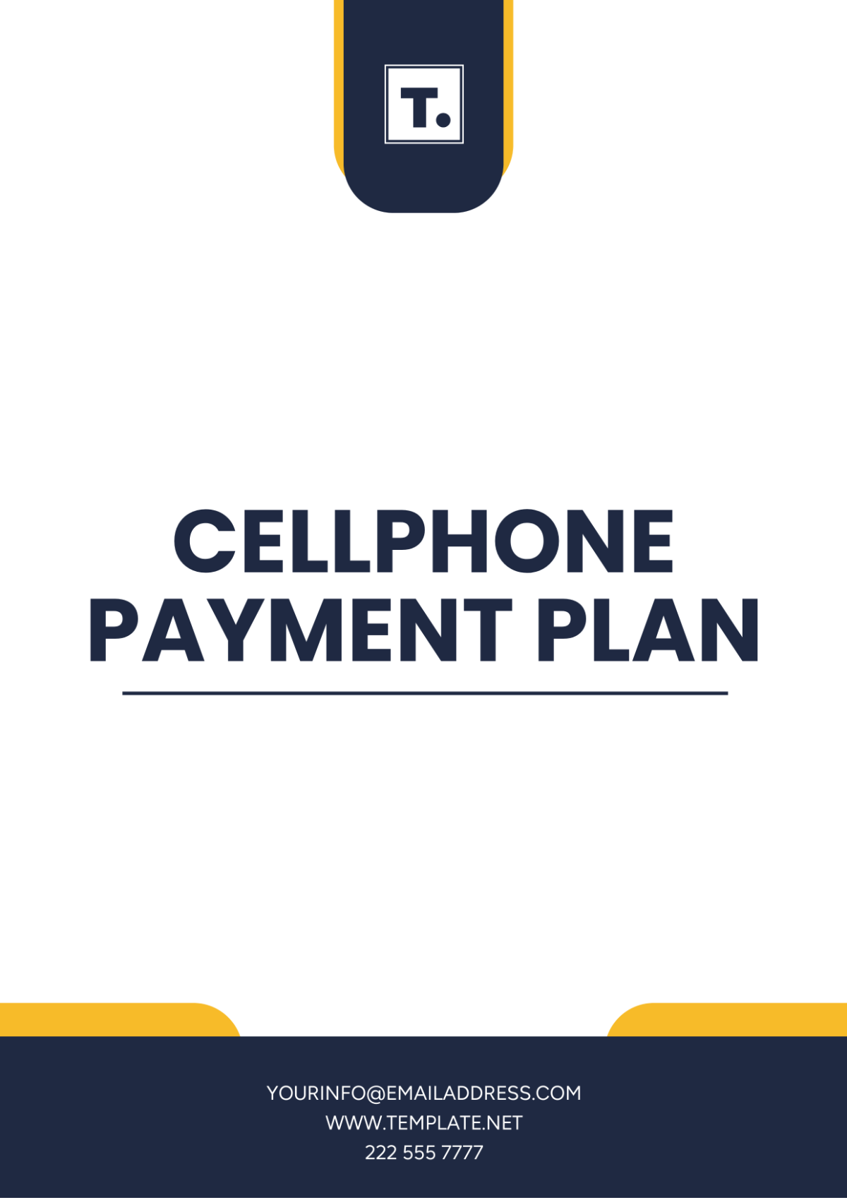 Cellphone Payment Plan Template - Edit Online & Download Example ...